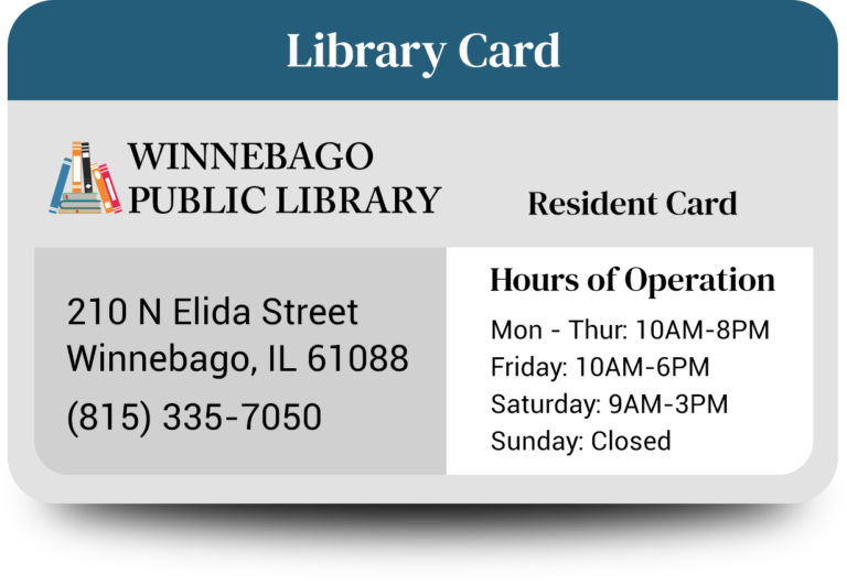 Library Services - Winnebago Public Library